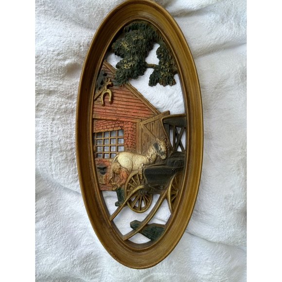 Burwood | Accents | Vintage 6s Burwood Farrier Horse Water Millwheel Wall Plaques Set Of 2 ...